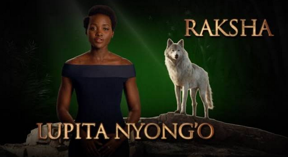 Meet Mowgli's wolf mother Raksha voiced by Lupita Nyong'o in THE JUNGLE ...