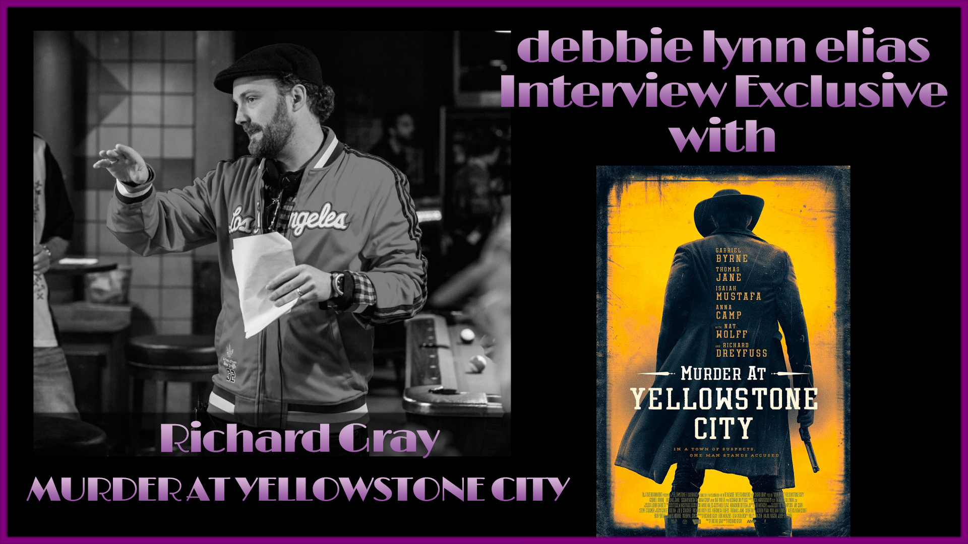 RICHARD GRAY immerses us in the 1860s Old West with MURDER AT ...