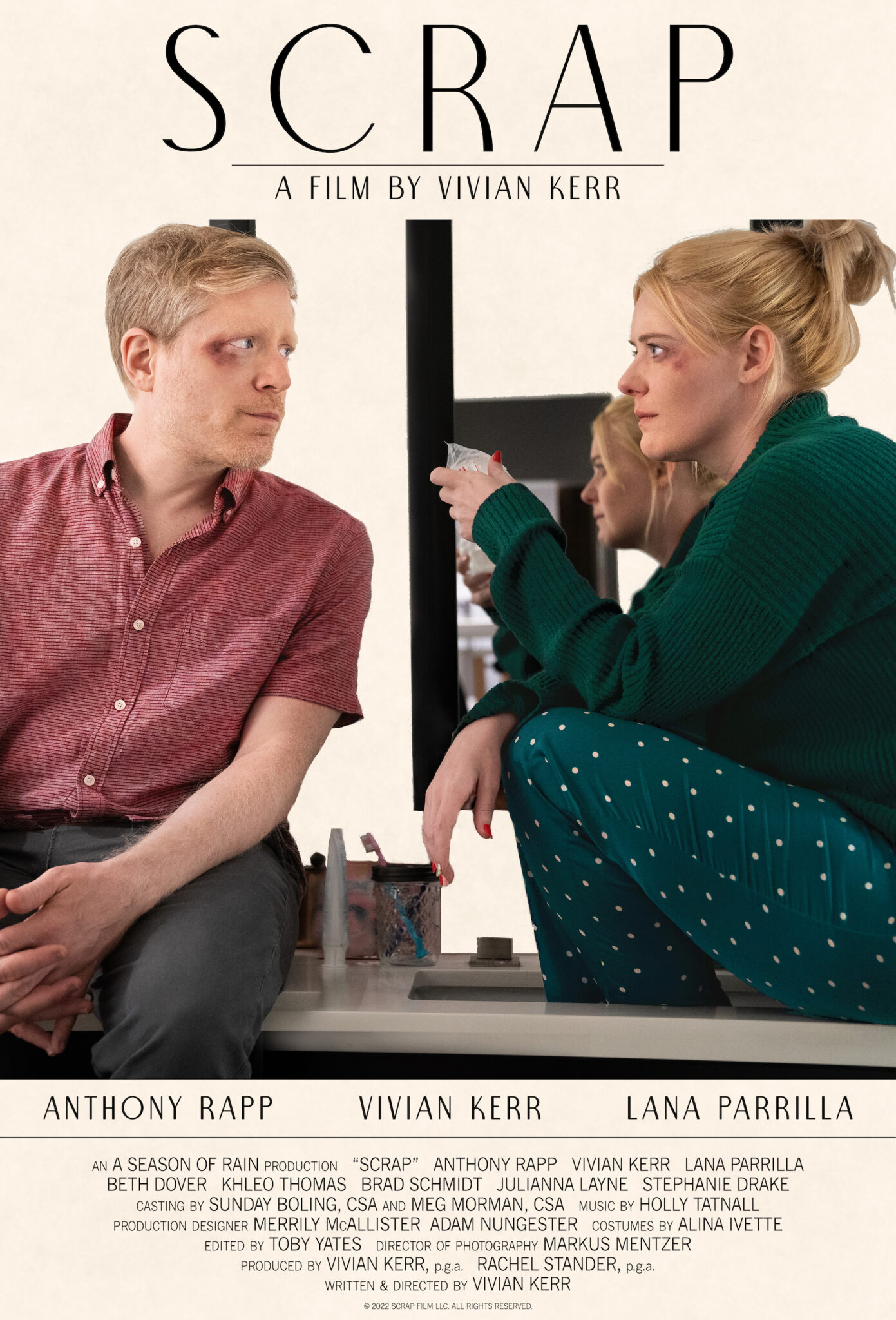 SCRAP is a scrappy little film with strong themes and solid ...